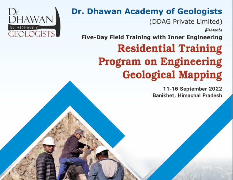 Residential Training Program on Engineering Geological mapping - IAEG